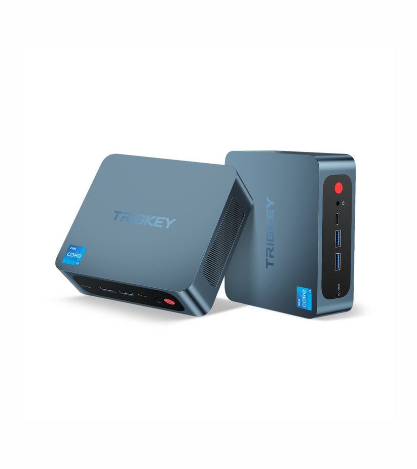TRIGKEY Mini PC, 10th Gen Intel I5-11320H Max 3.6GHz, 16GB DDR4 +500G ...
