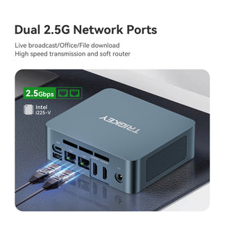 TRIGKEY G5 Mini PC W11 Desktop 12th Gen Intel N100(4Core, Up to 3.4GHz ...